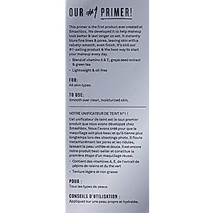 Smashbox Photo Finish Foundation Primer for Women, Transparent, , 1 Fl Oz (Pack of 1)