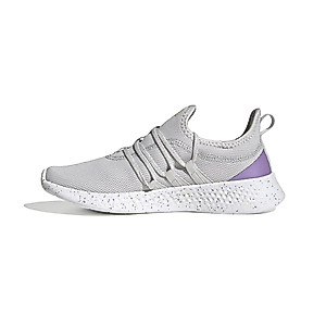 adidas Women's Puremotion Adapt 2.0 Sneaker, Grey One/White/Almost Yellow, 10