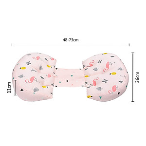 Pregnancy Pillow, Side Sleeper Maternity Belly Support Pillows Double Wedge for Both Bump and Back Best Pregnant Mom Gift