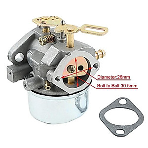 TC-Home 640052 Carburetor fit for Tecumseh 8HP 9HP 10HP HMSK80 HMSK90 Snowblower Generator Carb 640349 640054