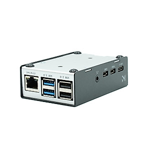 KKSB Raspberry Pi 4 Case | Space for Raspberry Pi 4 Heatsink, PoE HAT