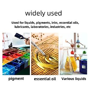 KIGITIK 8 Pcs 50ml Precision Tip Applicator Bottle, Needle Tip Squeeze Bottle, Glue Squeeze Bottle,Glue Applicator Bottles, for Paint Quilling Craft and ink, Oil