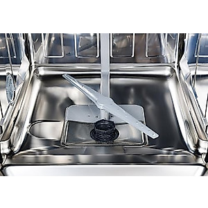 Kenmore 24" Built-In Stainless Steel Tub Dishwasher with EasyFlex 3rd Rack, SmartWash, UltraWash Plus, TurboDry, Adjustable Rack, Energy Star Certified, Fingerprint Resistant Stainless Steel