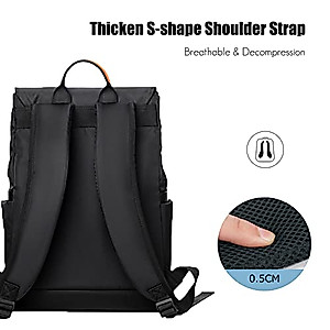 FANDARE Laptop Backpack Business Travel Laptop Backpack Bag with USB Charging Port Large Lightweight College High School Bag Work Bag Waterproof Nylon Camo