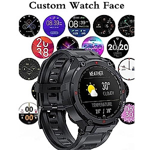 SHAPERME K22 Smart Watch Sport Support Bluetooth Call 2023 New Music Alarm Clock for Android Smartwatch V2Q5 Reminder Phone