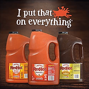 Frank's RedHot Sweet Chili Sauce, 0.5 gal - One Half Gallon Bulk Container of Sweet Chili Hot Sauce for Wings, Pizza, Sandwiches, Stir Fry, and More
