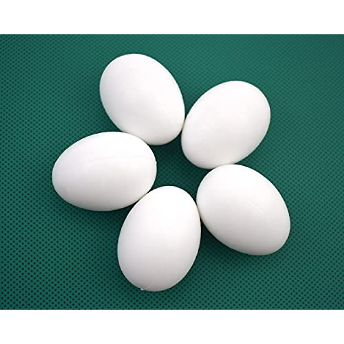 10 Pieces of Pigeon Eggs Simulation of Solid Plastic Pigeon Eggs for Pigeon Hatching Help Laying Pigeon Agricultural Tool Poultry