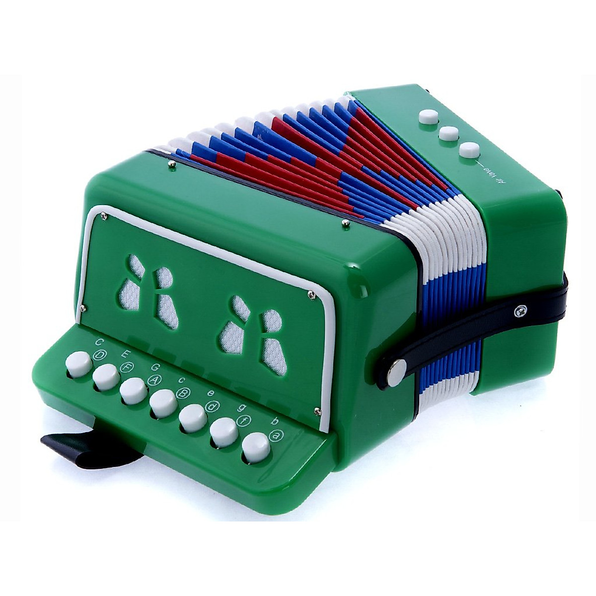 D'Luca G105-GR Child Button Accordion, Green