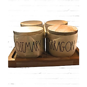 Rae Dunn Spice Containers