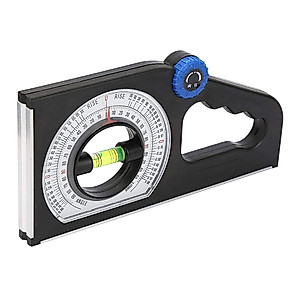 Engineering Inclinometer, Universal Slope Measuring Ruler Multifunction Angle Meter Gauge Measuring Instrument for Household Industrial Use