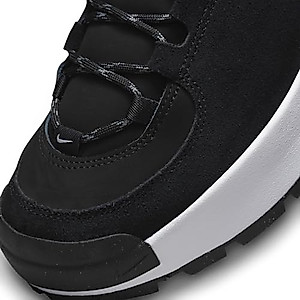 NIKE Women's Sneaker, Black White Black, 8