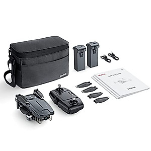 Bwine F7MINI Drones with Camera for Adults 4K 60Mins Flight Time, 5GHz WiFi Transmission, GPS Auto Return, Follow Me, Waypoints, Circle Fly, Beginner Mode, Less Than 250G, Customized Carrying Case As Gift, 2 Batteries + 2 Sets of Propellers