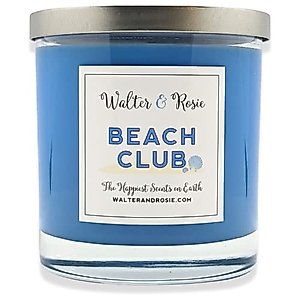 Walter & Rosie Candle Co. - Beach Club 11oz Candle - Scented Candles Inspired by Disney Scents - Smell Like Disney Resorts - The Happiest Scents on Earth - Soy Blend - Burns up to 40 Hrs