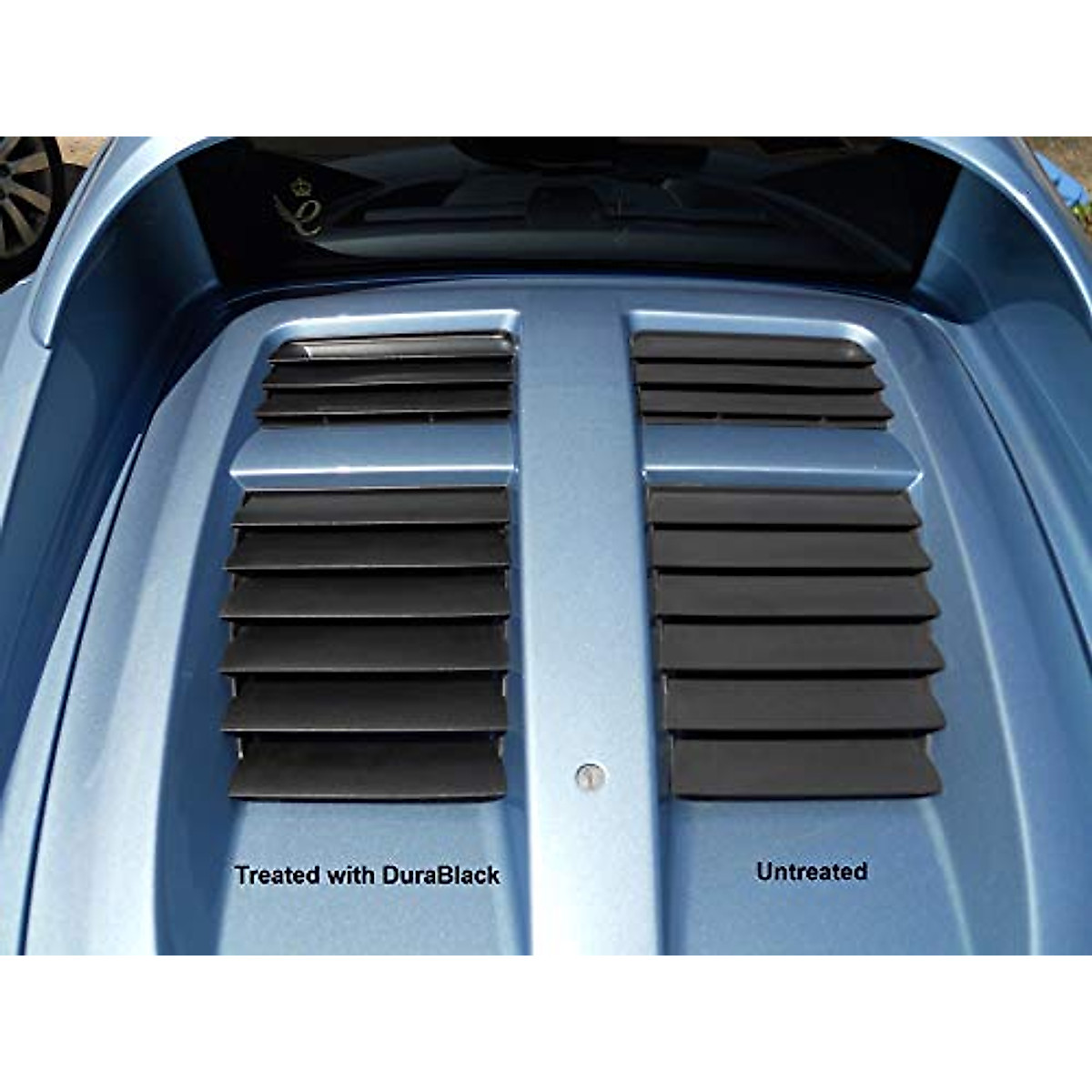 JJI Technologies DuraBlack Automotive Black Trim Rejuvenator - 12 Month No Color Fading - 8oz Bottle