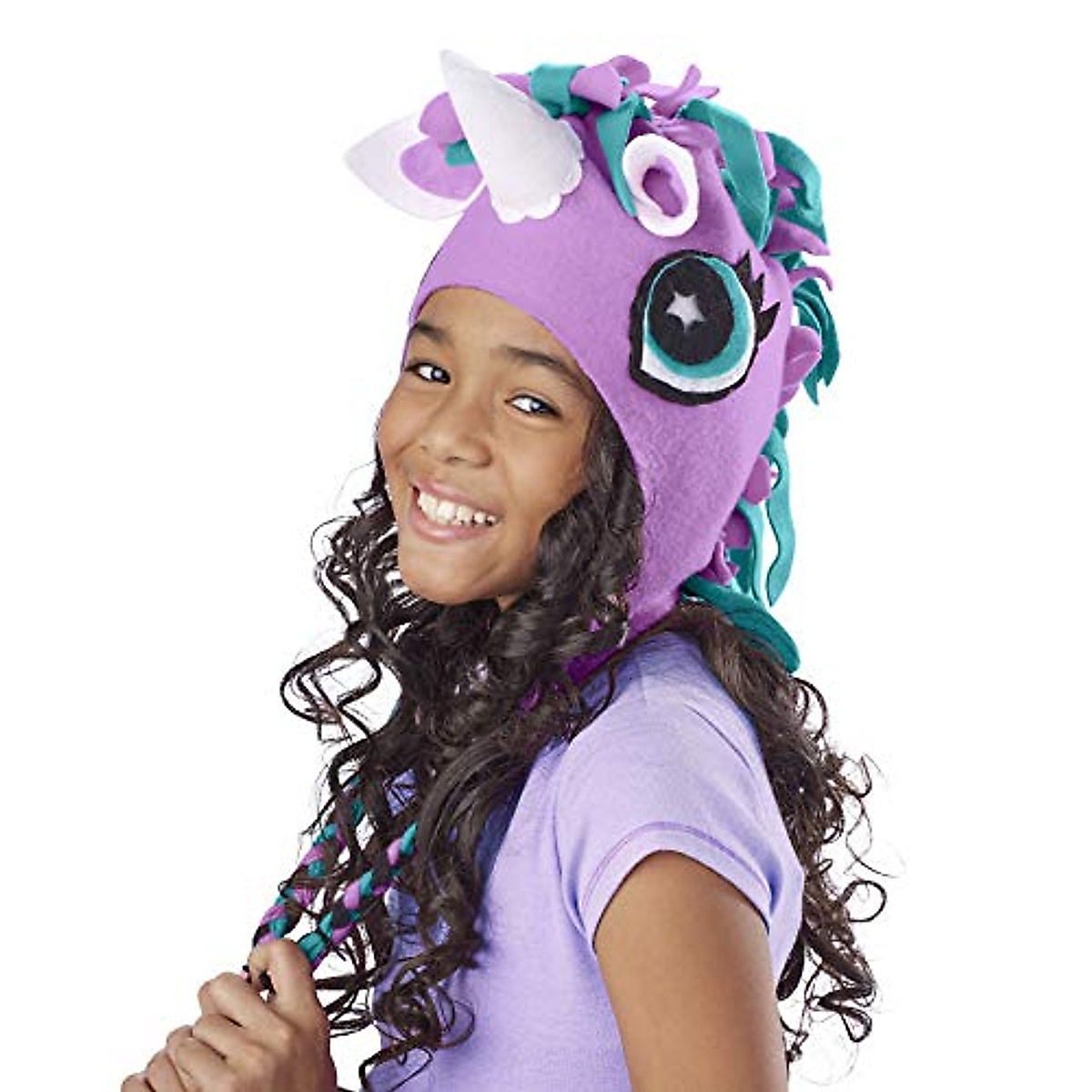 Alex DIY Knot-A Unicorn Hat Craft Kit Kids Art and Craft Activity