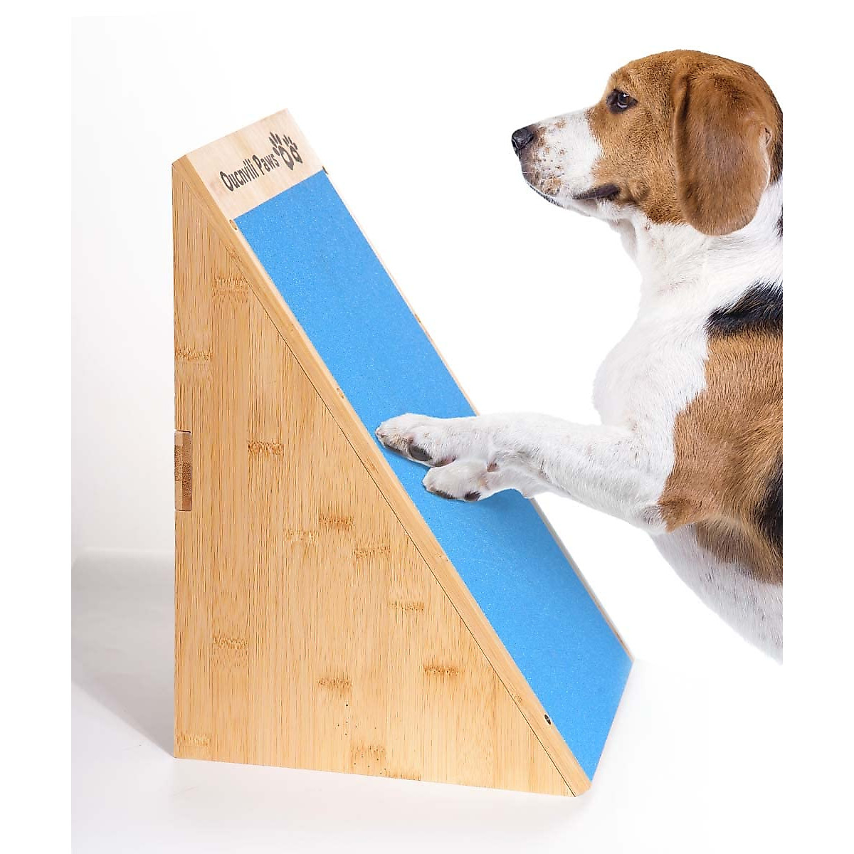 Scratch Square for Dogs, Extra Large Dog Scratch Pad for Nail, Hands Free Dog Nail File Toy, Stable Dog Scratch Pad with Bracket, Two Heights Optional