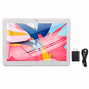 ASHATA M30 Pro 10 Inch Tablet, 10 Core, 6GB RAM 128GB ROM, 1960x1080 IPS, 2.4G 5G Dual Band WiFi Calling Tablet Computer, 8MP 16M Dual Camera, 8800mAh Battery, GPS BT, Gold (US)