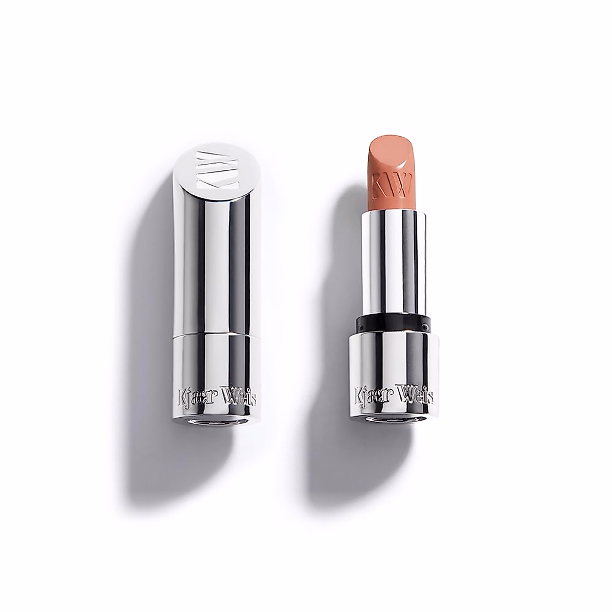 Kjaer Weis Lipstick. Hydrating Nude Lip Color with Soft Satin Finish. Organic, Nourishing Ingredients for Long Lasting Lipstick with Smudge-Proof Wear. Cruelty Free Clean Makeup (Thoughtful Iconic)