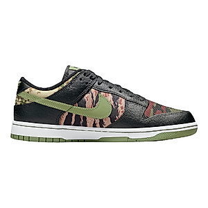 Nike Dunk Low SE Camo Men's Limited Edition DH0957-001 (DH0957-001, Numeric_12_Point_5)