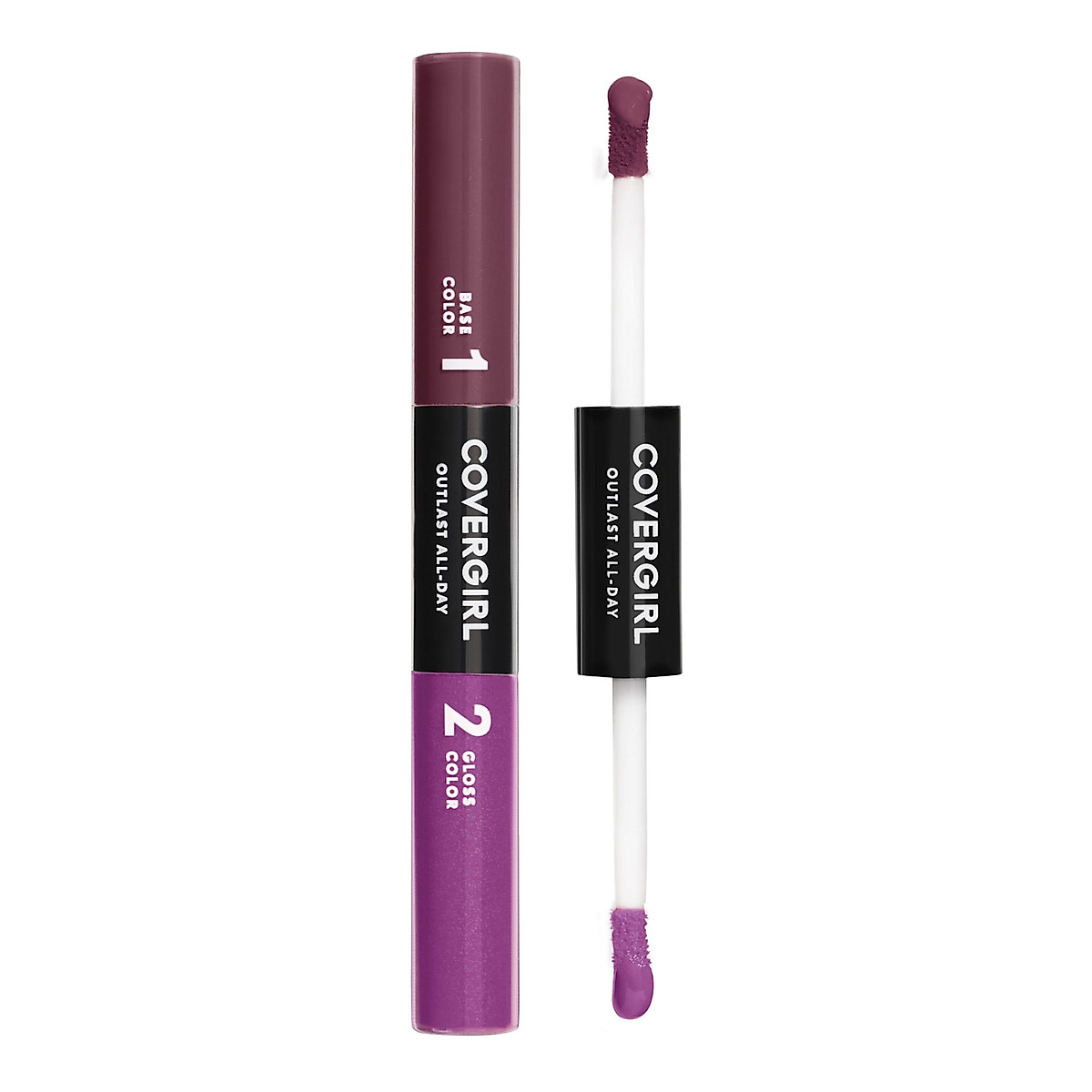 COVERGIRL Outlast All-Day Color & Lip Gloss, Precious Ruby, 0.2 Ounce (packaging may vary)