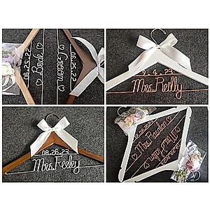 Bride hanger, wedding hanger, personalized bride hanger, lady hanger, custom hanger, honor maid, bridesmaid, doctor, doctor graduation dress hanger