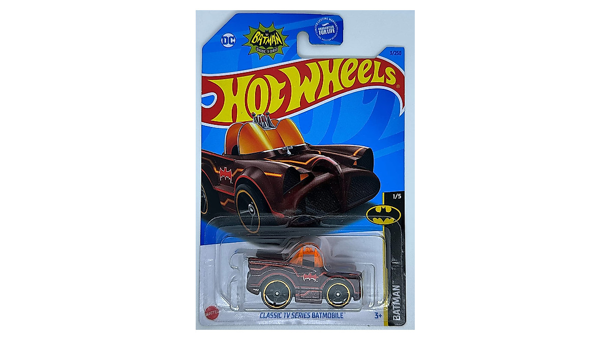 Hot Wheels - Classic TV Series Batmobile - RED - Batman 1/5-3/250 ...
