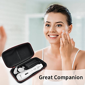 HESPLUS Hard Travel Case for Waterpik Cordless Advanced Water Flosser Professional Water Flosser Nano Sonic Toothbrush WP-560 WP-562 WP-563 WP-567 WP-569 WP-450 WP-440 WP-565W/WP-565C