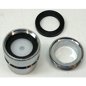 Krispin Shop Generic Dishwasher Faucet Aerator Replacement, Model 711445, 712709, 712721, Chrome Finish, Chrome-plated Rubber Material