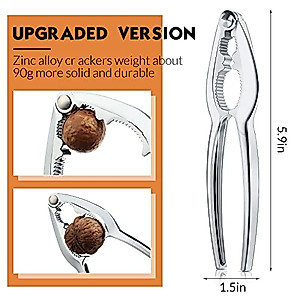 30 Pack Nut Crackers Tool Bulk Crab Crackers and Tools Heavy Duty Crab Leg Claw Crackers Opener Tool for Nuts Shellfish Seafood Home Restaurant Kitchen Crumbled Tools