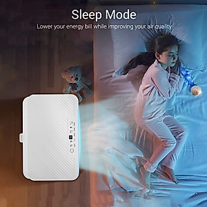 DELLA 14000 BTU WiFi Enabled Portable Air Conditioner & Heater, Freestanding Electric Auto Swing Fan Dehumidifier AC Unit w/Remote Control Window Kit For Rooms Up To 800 Sq.ft