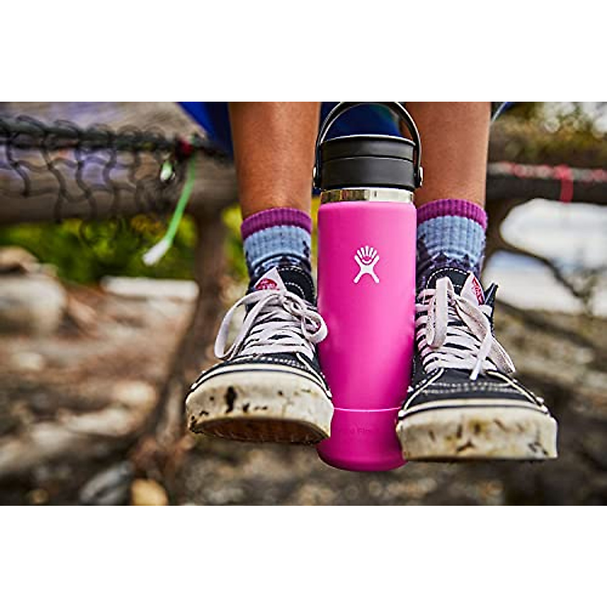 Hydro Flask Coffee 16 oz. Travel Mug - Insulated, Stainless Steel, & Reusable with Wide Flex Sip Lid, Fog