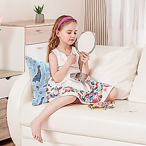 LIHABILAL Toddler Pillow,One 13X18 Soft Toddler Pillow with Two 100% Organic Cotton Pillowcases,Toddler Pillow for Sleeping for Boys and Girls Perfect for Travel, School, Nap - Crib Pillow