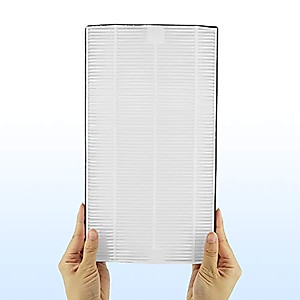 WOCASE F1 Advanced Allergen Reduction, Compatible with 3M Filtrete C01 T02 Room Air Purifier,H13 Medical Grade HEPA Replacement Filter, 2 Pack