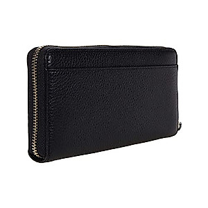 kate spade new york Roulette Zip Around Continental Wallet Black One Size