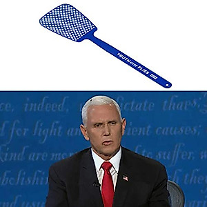 leveraYo Biden Harris Pence Fly Swatter, Durable Practical Tool with Non-Slip Holed Handle Swatter, Home Office Daily Portable Fly Swatter Home Office Car Room Portable Garden Yard