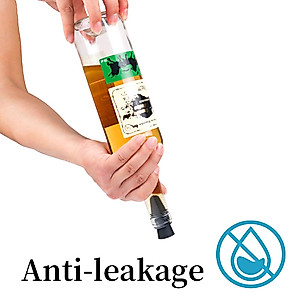 Holobo 15 Pcs Wine and Beverage Bottle Stoppers with Grip Top ,Silicone Wine Stopper Bottle Sealer for Drinks Reusable Wine Saver ,Assorted Colors