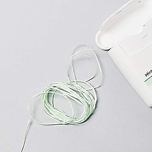 Boka Ela Mint Woven Dental Floss, Made from Natural Vegetable Wax, Teflon-Free and Petroleum-Free, 30 Yards of Waxed Floss (Pack of 1)