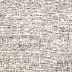 OSP Home Furnishings Katheryn Storage Bench with Tufted Seat and Wood Finish Legs, Grey Fabric