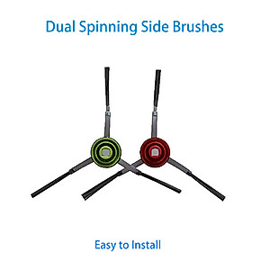 Filter Brush Mop Pads Accessories Kit for Ecovacs DEEBOT T10 Omni DEEBOT X1 Omni X1 TURBO X1 Plus Robot Vacuum Cleaner Replacement Parts (16 Pack)