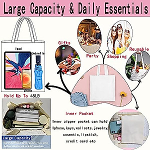 Fertkxsi Cute Cat Canvas Totes Bag Aesthetic for Women Floral plant Print Tote Bags book totes shopping travel beach bag