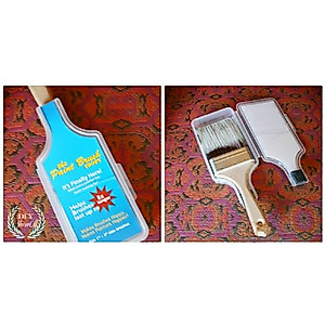 The Paint Brush Cover (3 Pack). Professional Painting Brush Holder/Case. Holds 1" to 3" Brushes