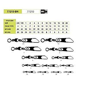 Mustad Barrel Swivel W/Safety Snap - Black 8