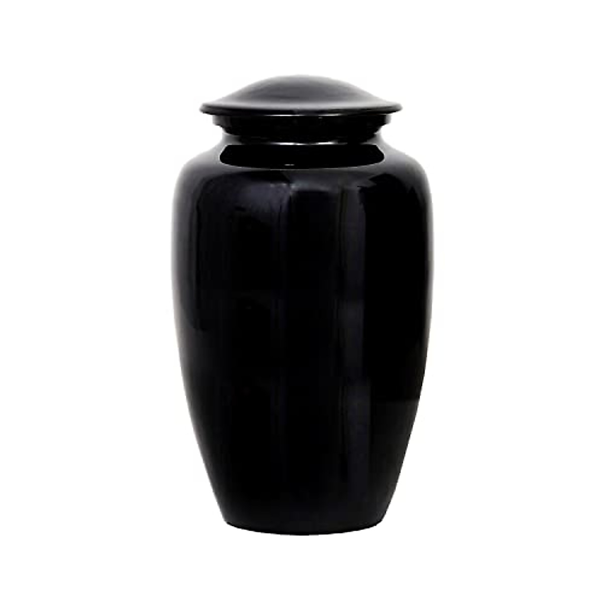 HLC Lovely Butterfly Black Finish Cremation Urn for Human Ashes - Funeral Urn Handcrafted - Affordable Urn for Ashes (Adult (200 lbs) – 10.5 x 6 “ , Cremation Urn)