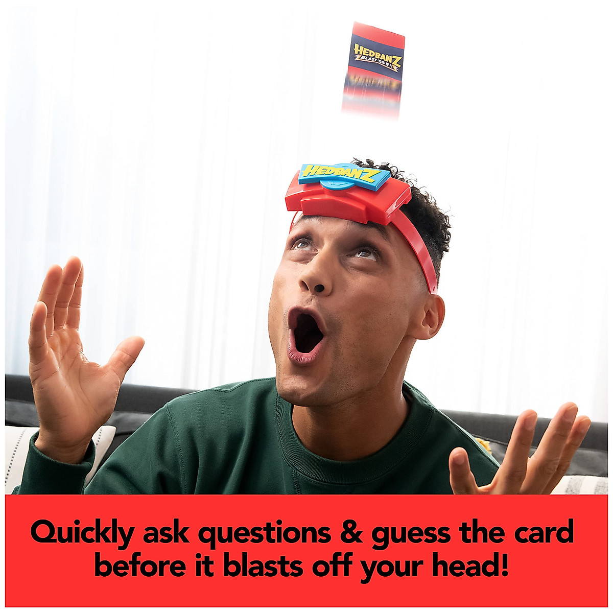 Spin Master 6061503 Hedbanz Blastoff Game