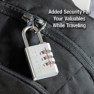 Master Lock 630D Set Your Own Combination Lock, Aluminum, 1-3/16 in. Wide