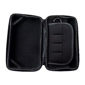 Gxcdizx Black Skin Carry Hard Case Bag Pouch for Nintendo 3DS XL /3DS LL /3DS XL, Protect Device from Dust and Scratches