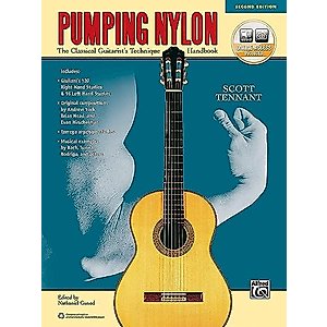 Pumping Nylon: The Classical Guitarist's Technique Handbook, Book & Online Audio (Pumping Nylon Series)