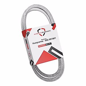 MightyRugged 592951801 Husqvarna Deck Belt Replacement - Belt Length 152" - Premium, Heavy-Duty, Aramid Cord for Husqvarna Zero-Turn 54" Deck Mowers - Husqvarna Z254F Deck Belt