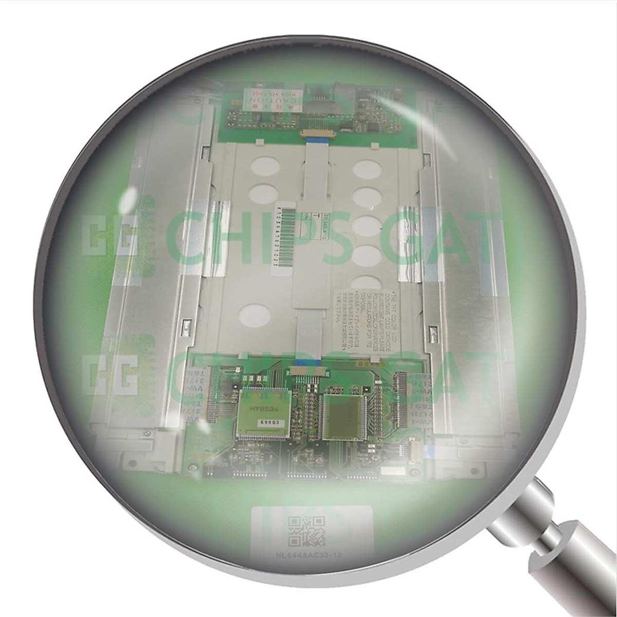 1PCS Used 9.4 inch NEC NL6448AC30-10 640 * 480 a-Si TFT-LCD Panel