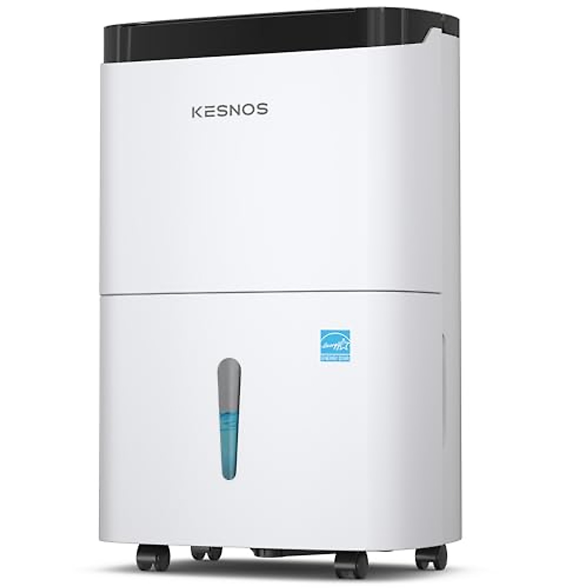 Kesnos 80 Pints Energy Star Dehumidifier for Home & Basement with Drain Hose, Ideal for Large Spaces up to 5,000 Sq. Ft., Featuring Auto Defrost & Self-Drying Function